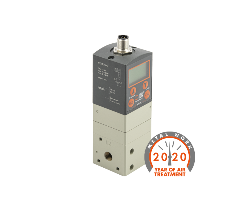 Proportional Precision Pressure Regulator Regtronic Series IO-LINK ...